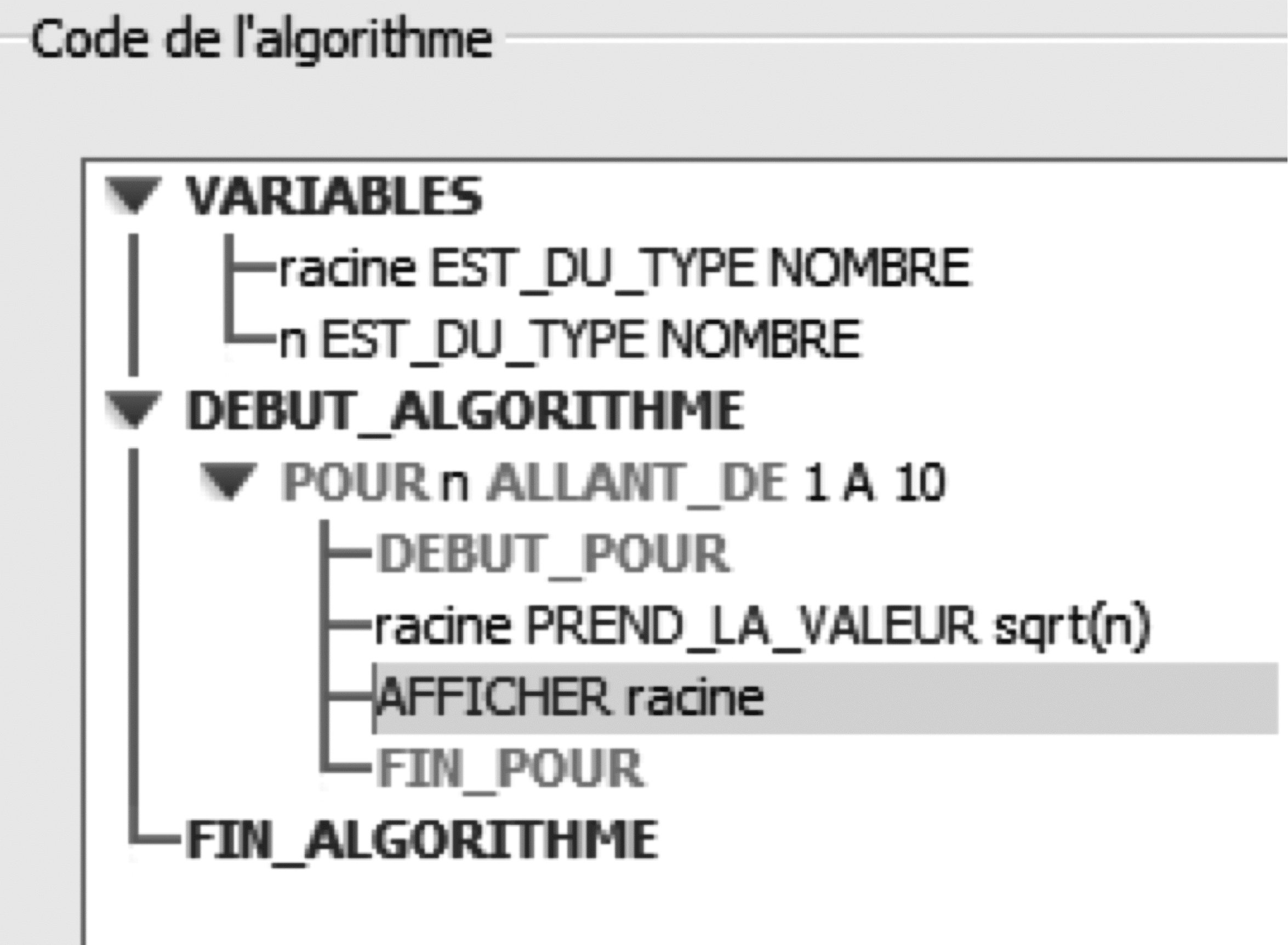 Introduction d’un logiciel de simulation d’algorithmes dans le ...